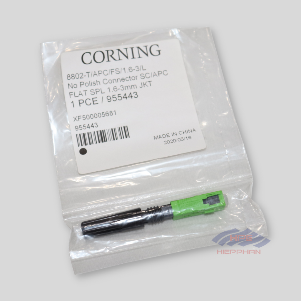 Đầu nối quang nhanh Corning 8802 SC/APC (Fast Connector)